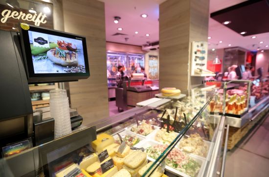 Cheese Meat On Display Richrath Rewe Editorial Stock Photo - Stock ...
