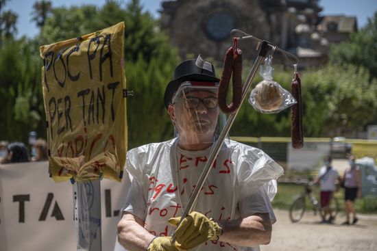 Protester Wearing Face Shield Seen Holding Editorial Stock Photo ...