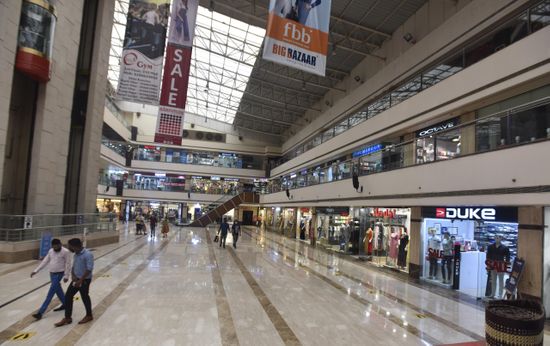 View Inside V3s Mall Laxmi Nagar Editorial Stock Photo - Stock Image ...