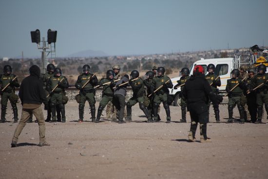 Migration Agents Border Patrol Ice Agents Editorial Stock Photo - Stock ...