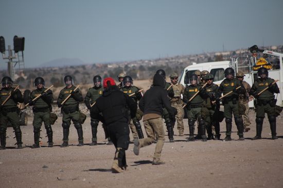 Migration Agents Border Patrol Ice Agents Editorial Stock Photo - Stock ...