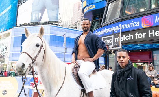 Actors Isaiah Mustafa Keith Powers Pose Editorial Stock Photo - Stock ...