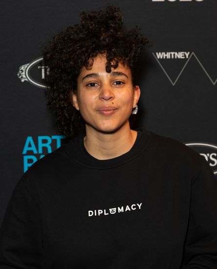 Shantell Martin Attends Whitney Contemporaries Art Editorial Stock ...