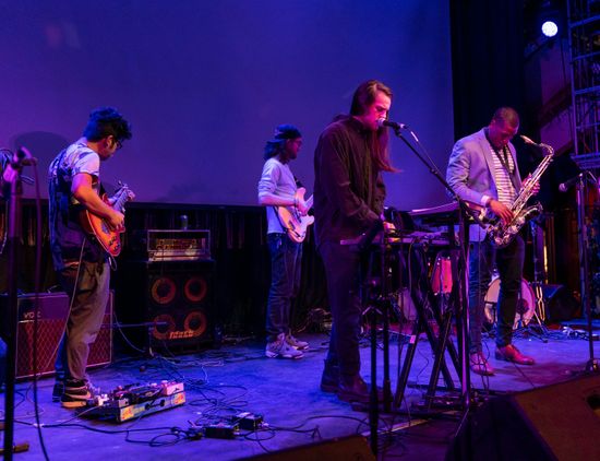 Huck Band Performs During Winter Jazz Editorial Stock Photo - Stock ...
