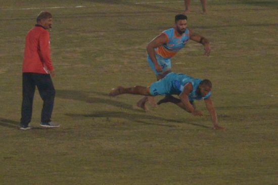 Kabaddi Players Seem Action During Match Editorial Stock Photo - Stock ...