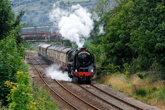 Red Dragon Express Britannia Class Locomotive Editorial Stock Photo ...