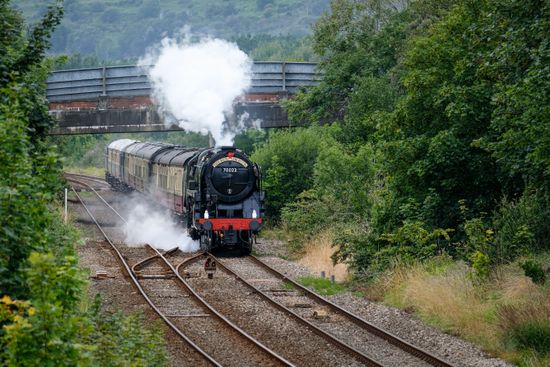 Red Dragon Express Britannia Class Locomotive Editorial Stock Photo ...