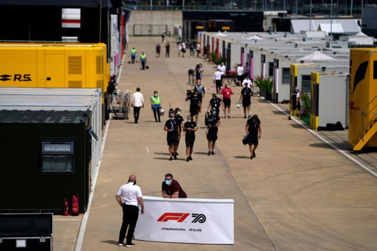General View Paddock Ahead Formula One Editorial Stock Photo - Stock ...