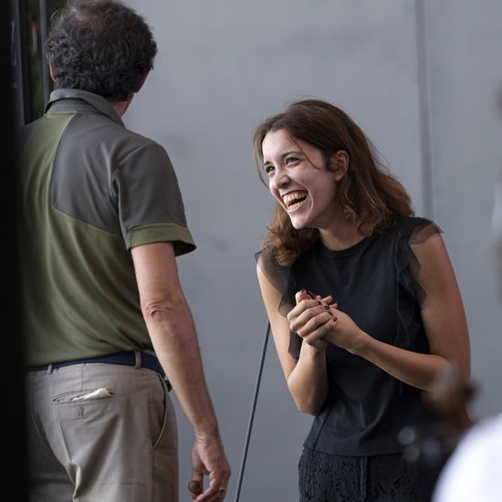 Italian Soprano Cristina Mosca R Laughs Editorial Stock Photo - Stock ...