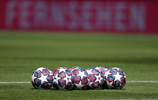 Championsleague Final Istanbul Testspiel Audi Football Editorial Stock ...