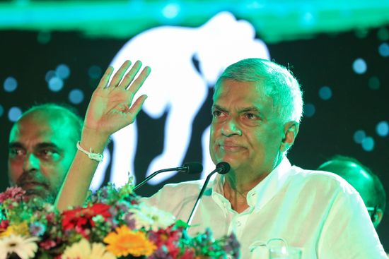 Leader United National Party Unp Ranil Editorial Stock Photo - Stock ...