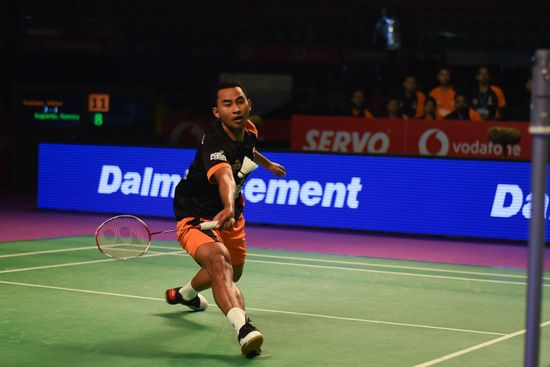 Tommy Sugiarto Delhi Dshers Action During Editorial Stock Photo - Stock ...