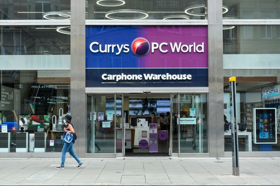 Exterior Currys Pc World On Oxfiord Editorial Stock Photo - Stock Image ...
