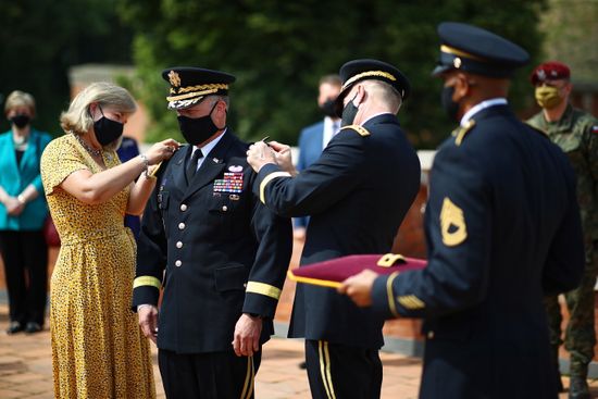 Commander 1st Infantry Division United States Editorial Stock Photo ...