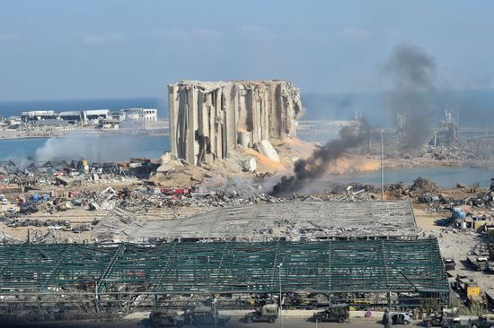 General View Destroyed Port Aftermath Massive Editorial Stock Photo ...