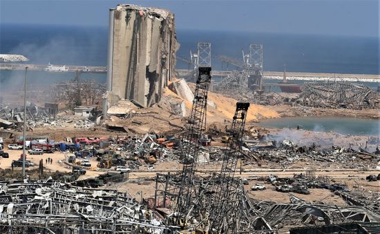 General View Destroyed Port Aftermath Massive Editorial Stock Photo ...