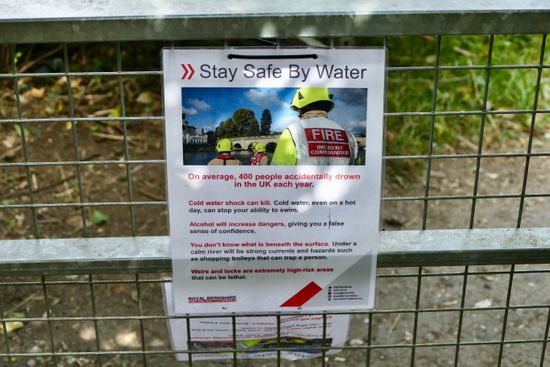 Stay Safe By Rive Signs Put Editorial Stock Photo - Stock Image ...