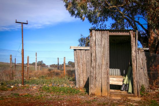 Old Toilet Called Dunny Australian Slang Editorial Stock Photo - Stock ...