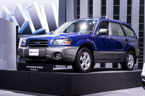 Subaru Forester Suv Generation 2 On Editorial Stock Photo - Stock Image ...