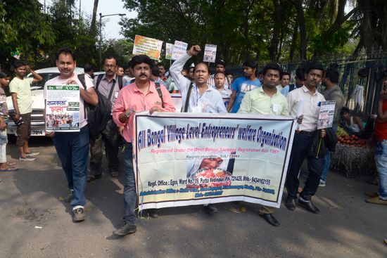 Common Services Centers Csc Adhar Operators Editorial Stock Photo ...