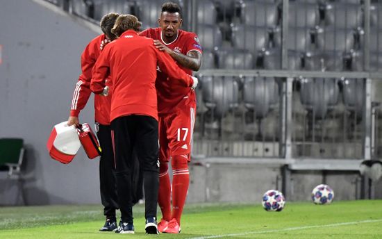 Bayerns Jerome Boateng R Injured During Editorial Stock Photo - Stock ...