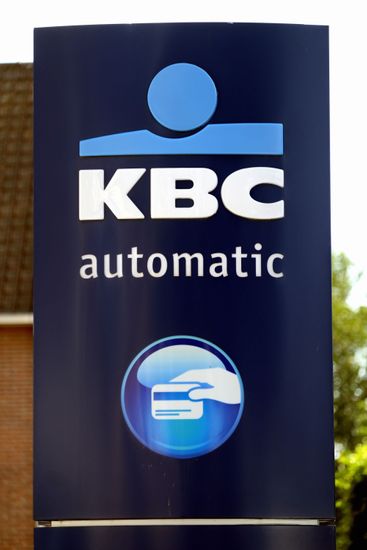 Illustration Picture Shows Kbc Logo Scene Editorial Stock Photo - Stock Image | Shutterstock