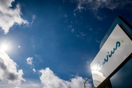 Illustration Picture Shows Fluvius Logo Ahead Editorial Stock Photo ...