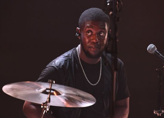 Femi Koleoso Tony Allen Tribute Performance Editorial Stock Photo ...