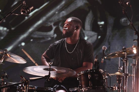 Femi Koleoso Tony Allen Tribute Performance Editorial Stock Photo ...