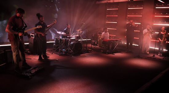 Femi Koleoso Tony Allen Tribute Performance Editorial Stock Photo ...