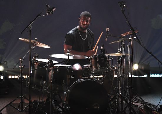 Femi Koleoso Tony Allen Tribute Performance Editorial Stock Photo ...