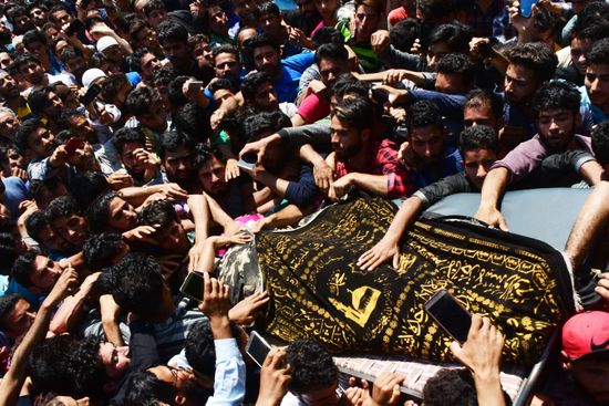People Carry Dead Body Slain Rebel Editorial Stock Photo - Stock Image ...