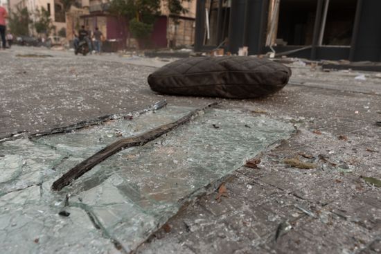 Beirut Explosion Aftermath Editorial Stock Photo - Stock Image ...