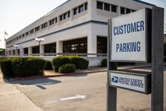 Usps Post Office Seen Van Nuys Editorial Stock Photo - Stock Image ...