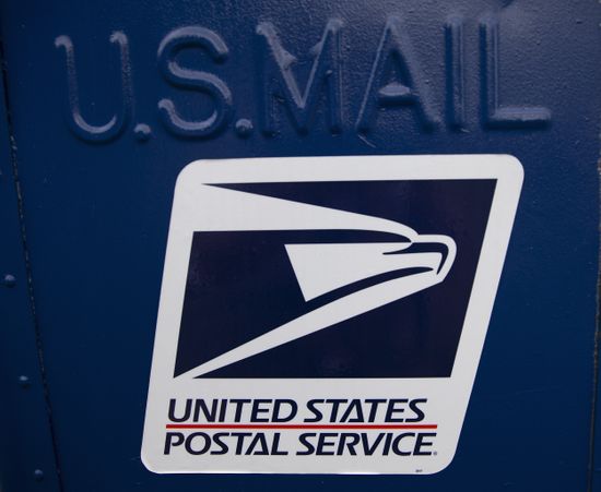 United States Postal Service Collection Box Editorial Stock Photo ...
