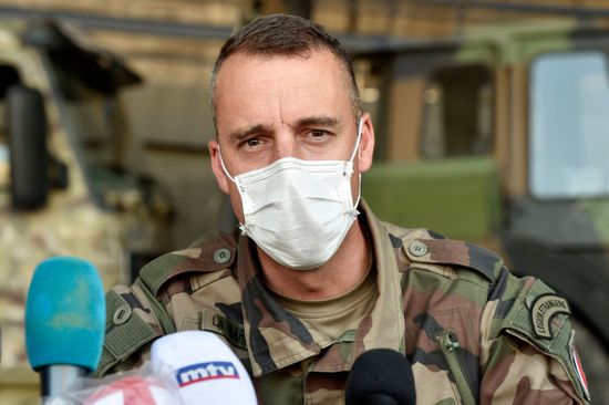 French Colonel Antoine De La Bardonnie Editorial Stock Photo - Stock ...