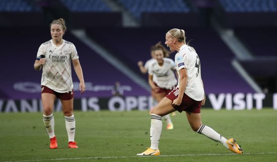 Bethany Mead R Arsenal Celebrates Teammate Editorial Stock Photo ...