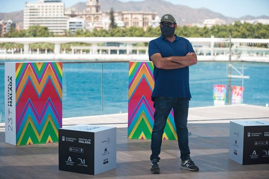 Spanish Director David Calparsoro Attends Film Editorial Stock Photo ...
