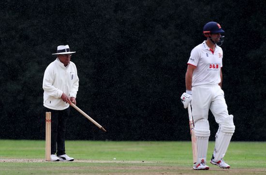 Umpire Ian Gould Removes Stumps Sir Editorial Stock Photo - Stock Image ...