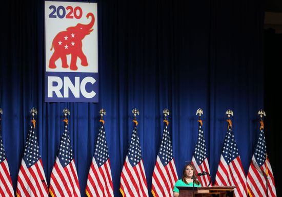 Rnc Chairwoman Ronna Romney Mcdaniel Speaks Editorial Stock Photo ...