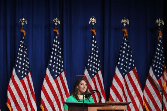 Rnc Chairwoman Ronna Romney Mcdaniel Speaks Editorial Stock Photo ...