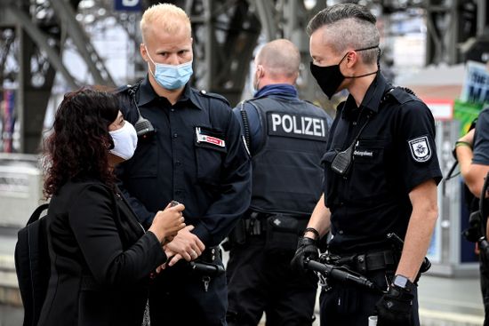 Public Order Officers Control Train Passengers Editorial Stock Photo ...