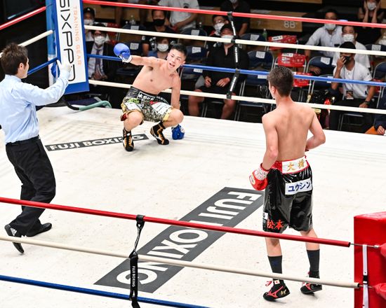 Rl Ryo Matsumoto Takuya Mizuno Boxing Editorial Stock Photo - Stock ...