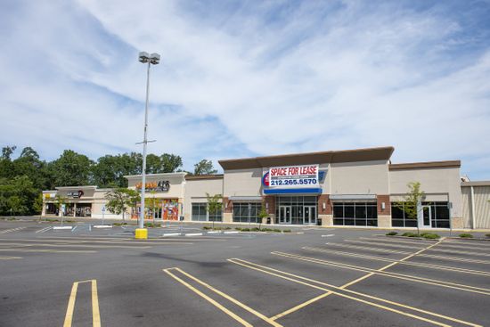 Overall View Vacant Retail Space Parking Editorial Stock Photo - Stock ...
