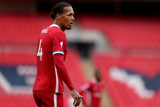 Virgil Van Dijk Liverpool Showing Eye Editorial Stock Photo - Stock ...