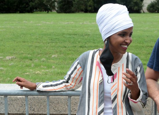 Us Congress Member Lhan Omar Attends Editorial Stock Photo - Stock ...