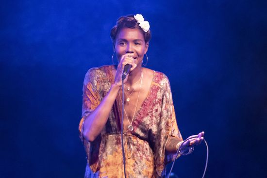 German Singer Ayo Performs Hotel Mouratoglou Editorial Stock Photo ...