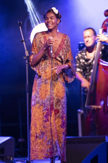 German Singer Ayo Performs Hotel Mouratoglou Editorial Stock Photo ...