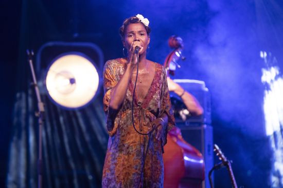German Singer Ayo Performs Hotel Mouratoglou Editorial Stock Photo ...