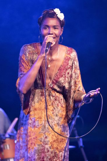 German Singer Ayo Performs Hotel Mouratoglou Editorial Stock Photo ...
